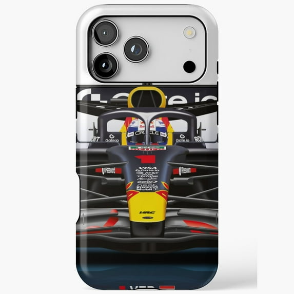 Formula 1 Max Verstappen Racing Car Case for iPhone 11 12 13 14 15 16 ...