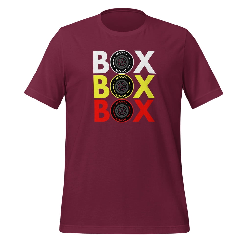 Formula 1 Racing Car Shirt Box Box Box Shirt Radio Call To PitBox F1 ...