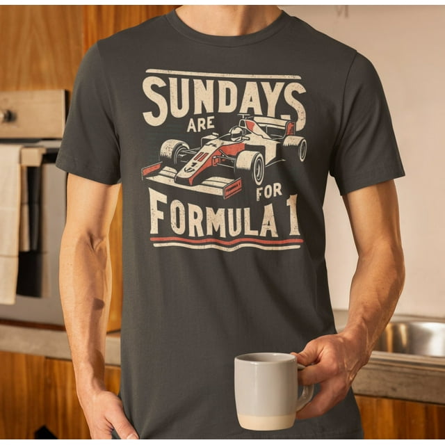 Formula! 1 Racing T-Shirt - Sundays are for Formula! 1 - Retro F1 ...