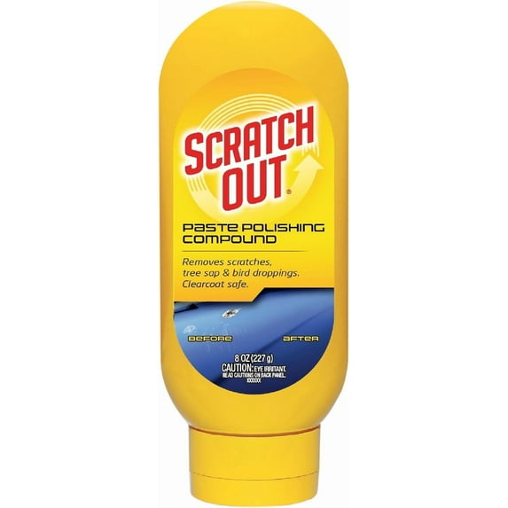 Formula 1 Scratch Remover Paste, 8 oz, Car Polish Compound, Swirl Wax ...