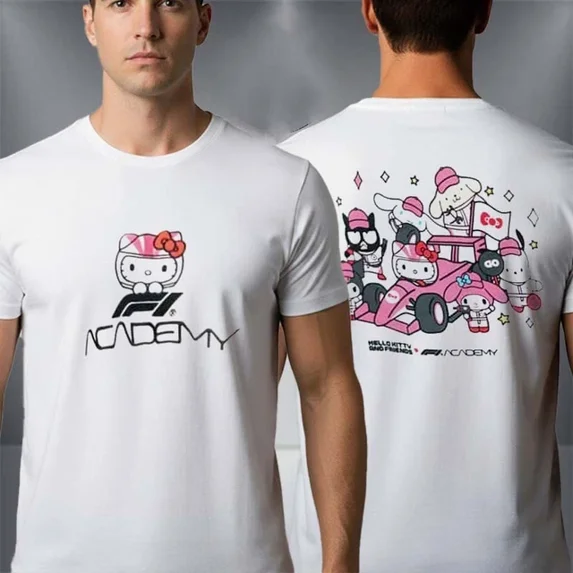 Formula 1 x Hello Kitty Formula 1 Academy Kids Adults T-Shirt ...