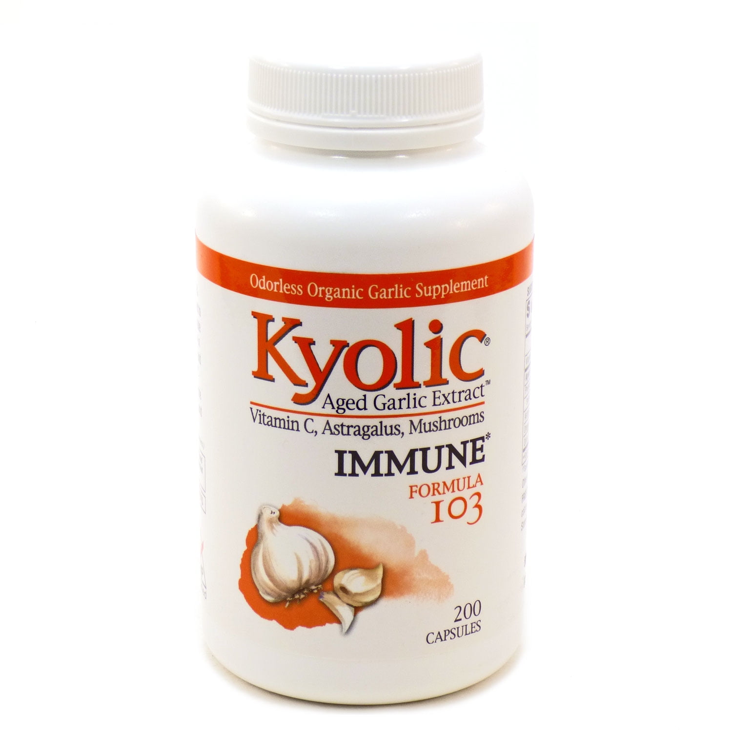 Formula 103 - Immune by Kyolic 200 Capsules - Walmart.com