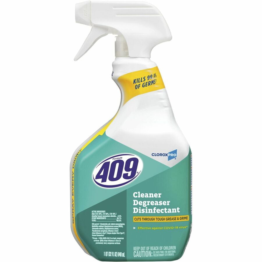 Clorox Formula 409 Multi-Purpose Kitchen Cleaner Degreaser Disinfectant ...