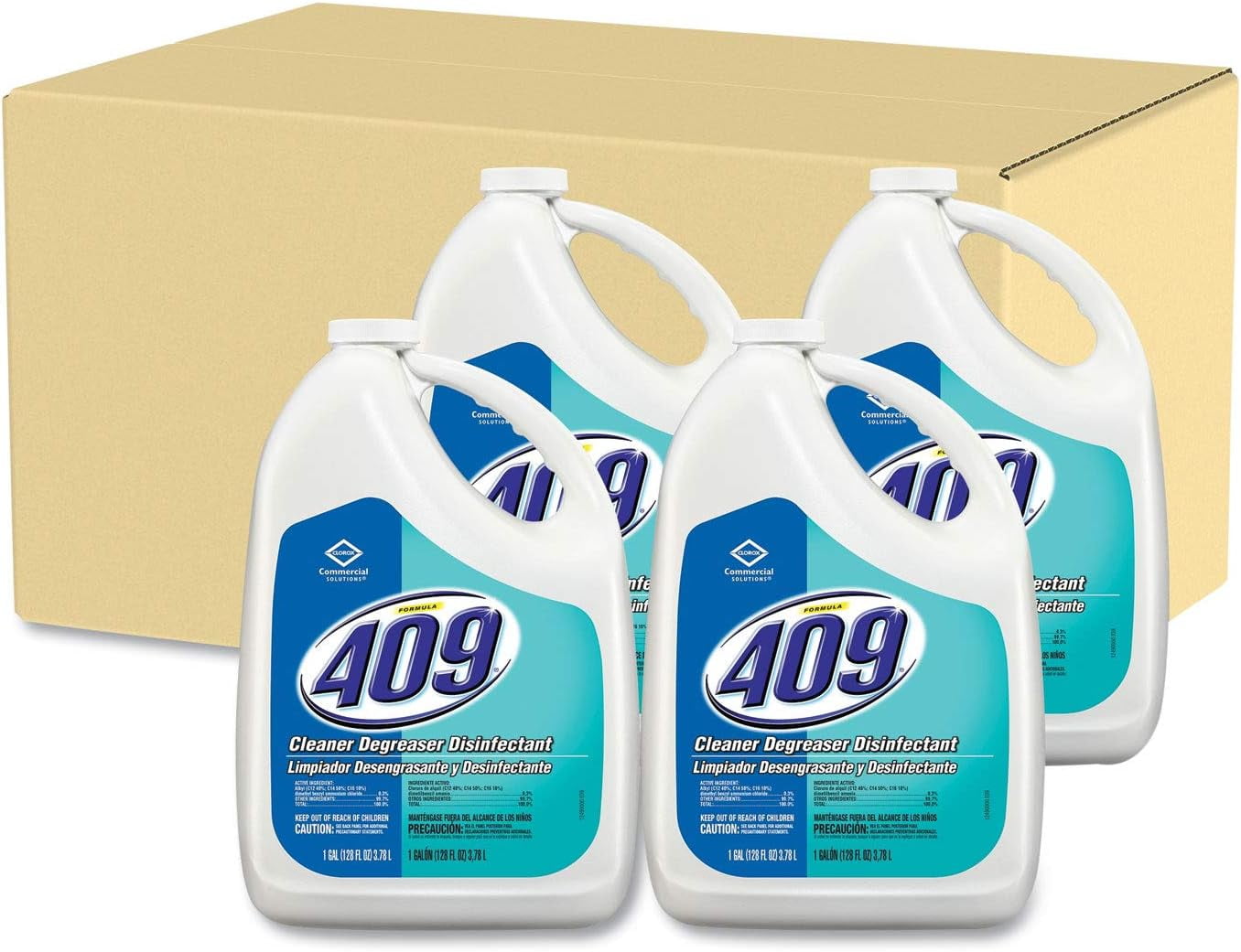Formula 409 Cleaner Degreaser Disinfectant Refill, 128 Fluid Ounces ...
