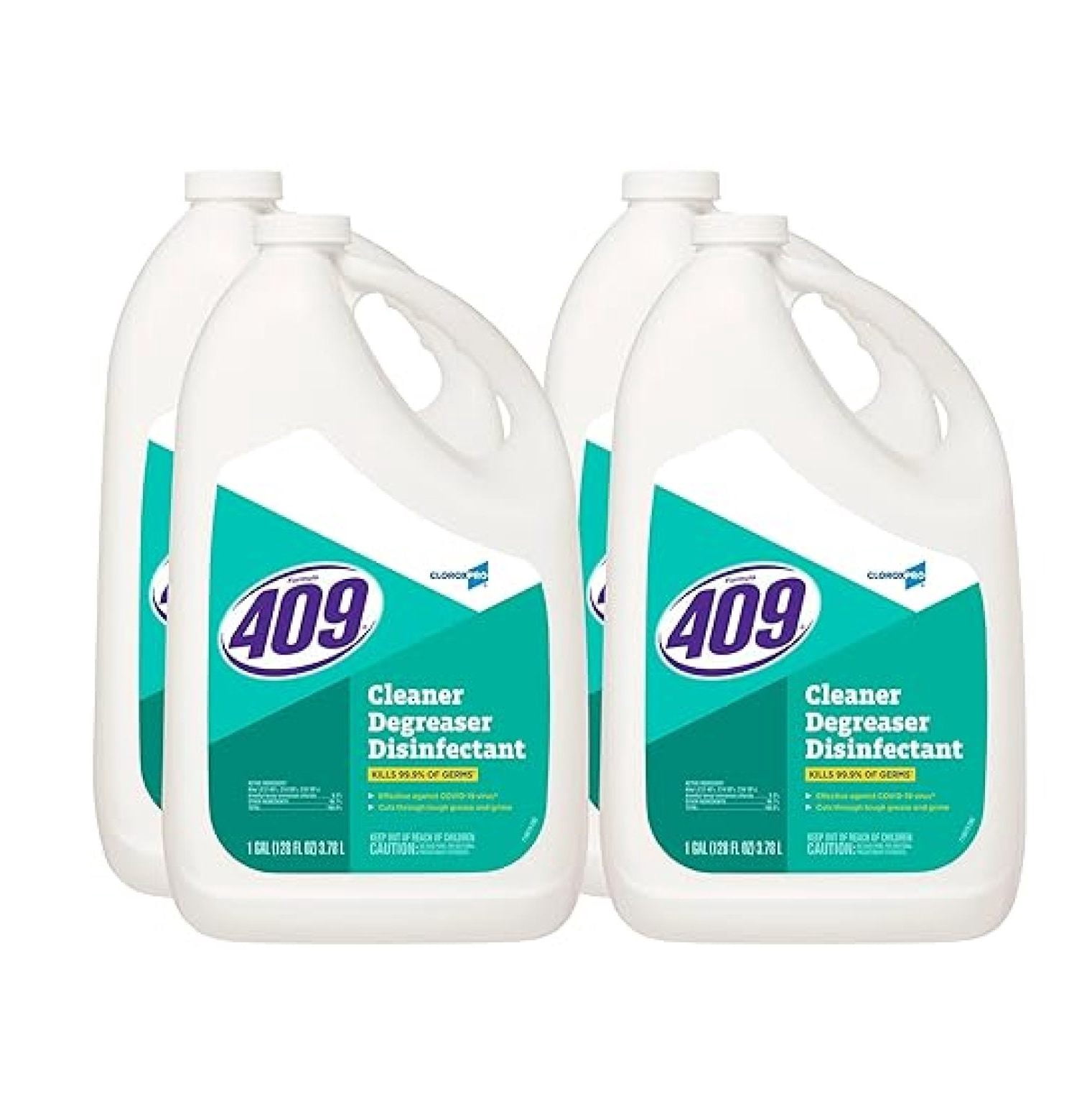 Formula 409 Cleaner Degreaser Disinfectant Refill, 128oz - Pack of 4 ...