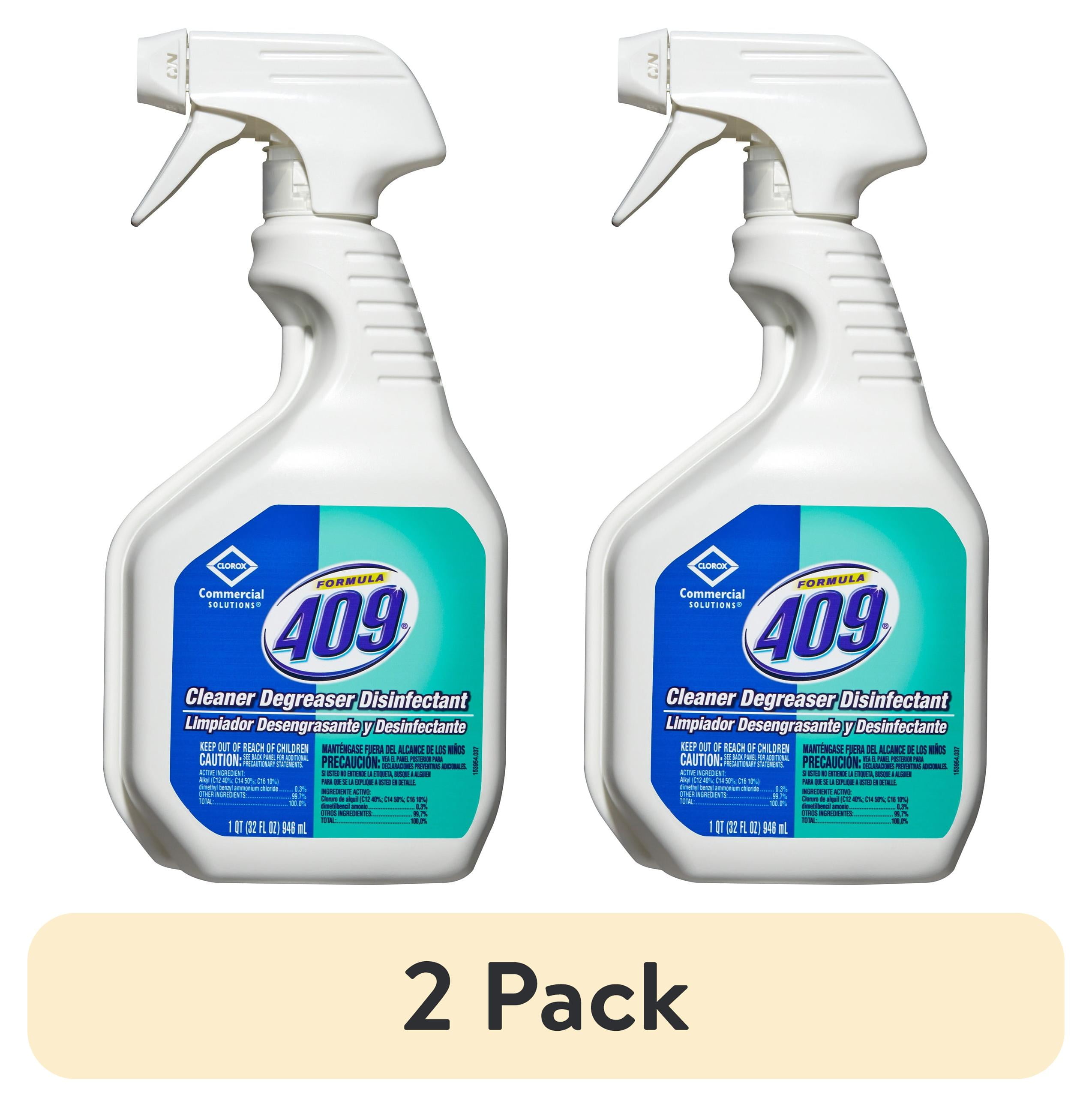 (2 pack) Formula 409 Cleaner Degreaser Disinfectant, Spray, 32 oz ...
