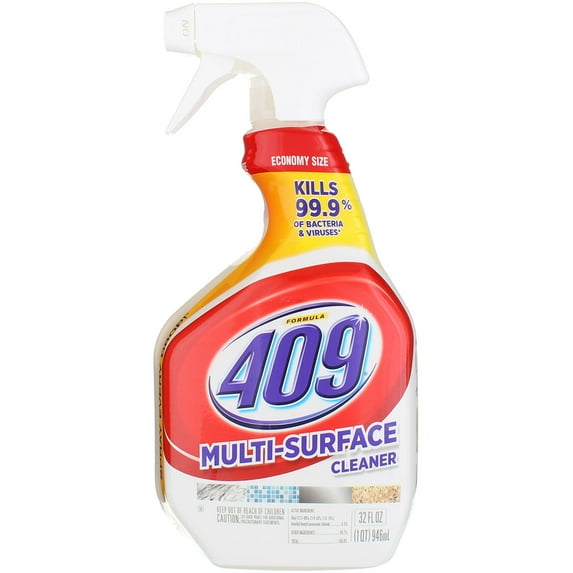 Formula 409 Multi-Surface Cleaner Spray, Antibacterial Degreaser, 32 fl ...