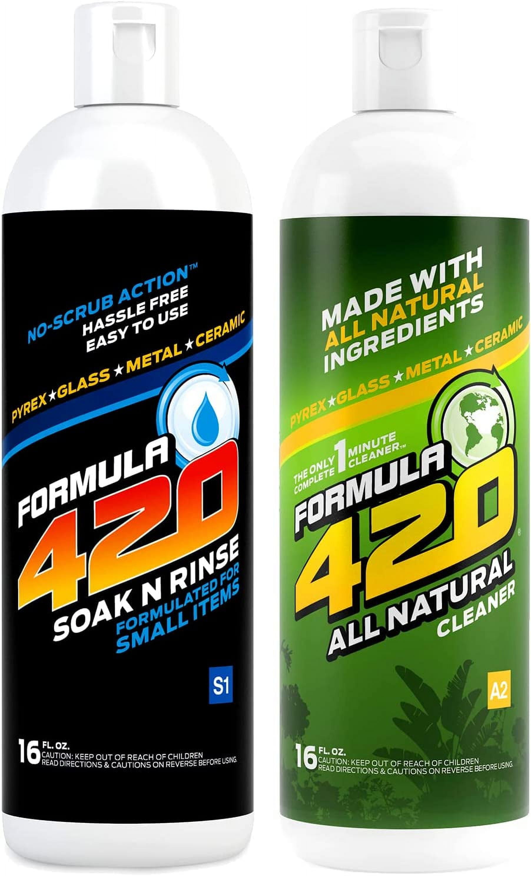 Formula 420 Perfect Pair : 1 Bottle Soak-N-Rinse 16 oz & 1 Bottle All ...