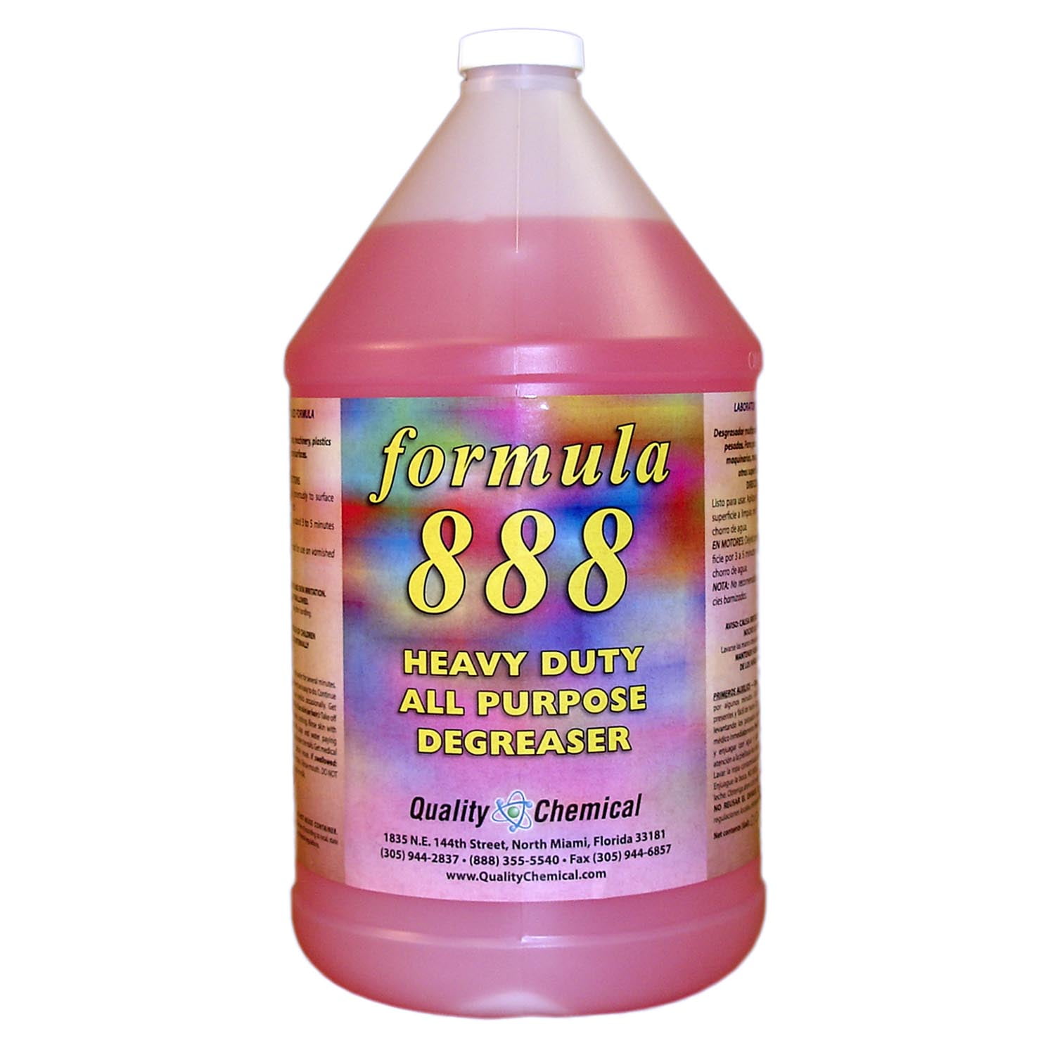 Formula 888-powerful, fast acting, degreaser-cleaner - 1 gallon (128 oz ...