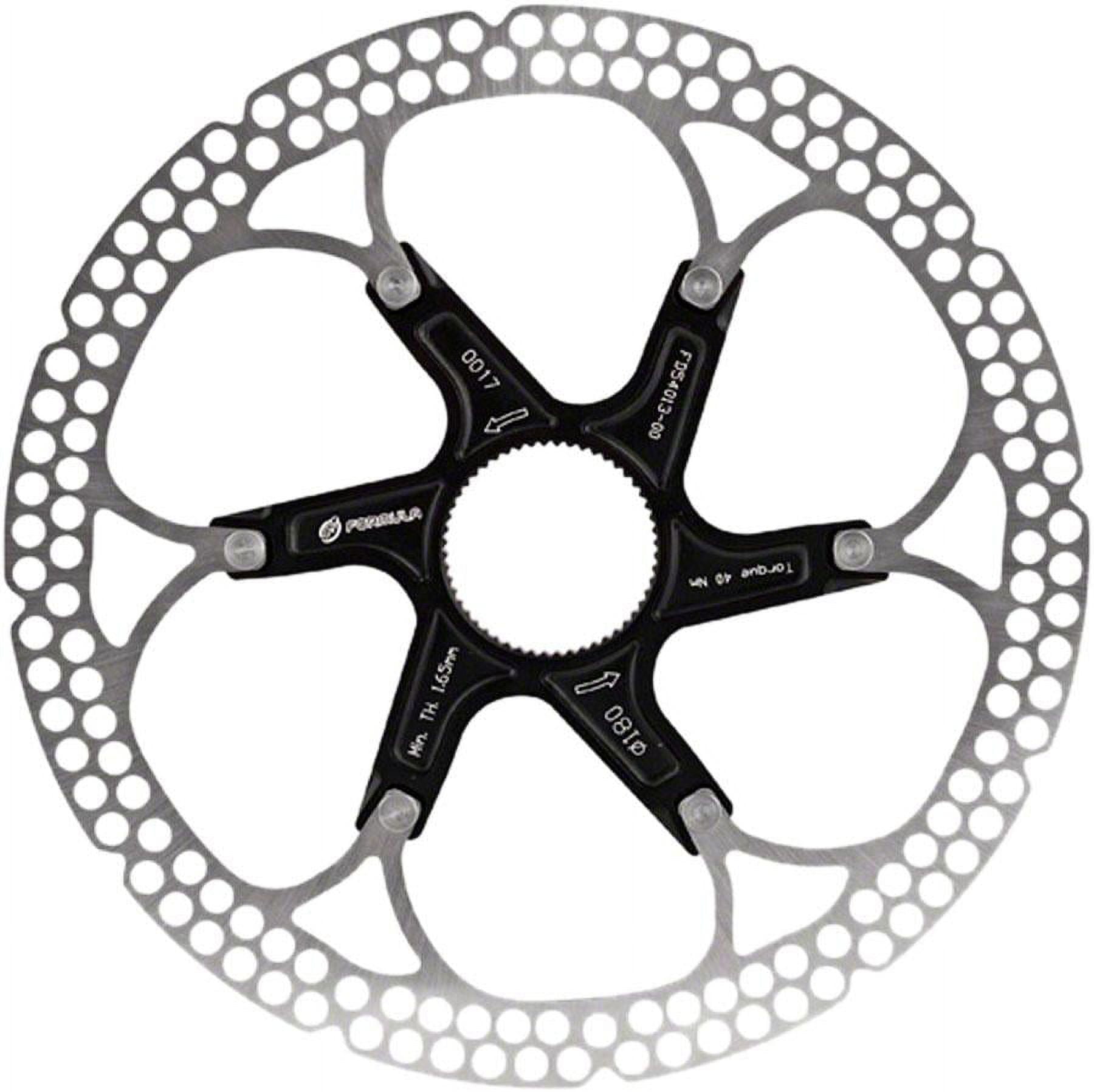 Formula Al Cr 2-Piece Disc Rotor Black 180mm Centerlock - Walmart.com
