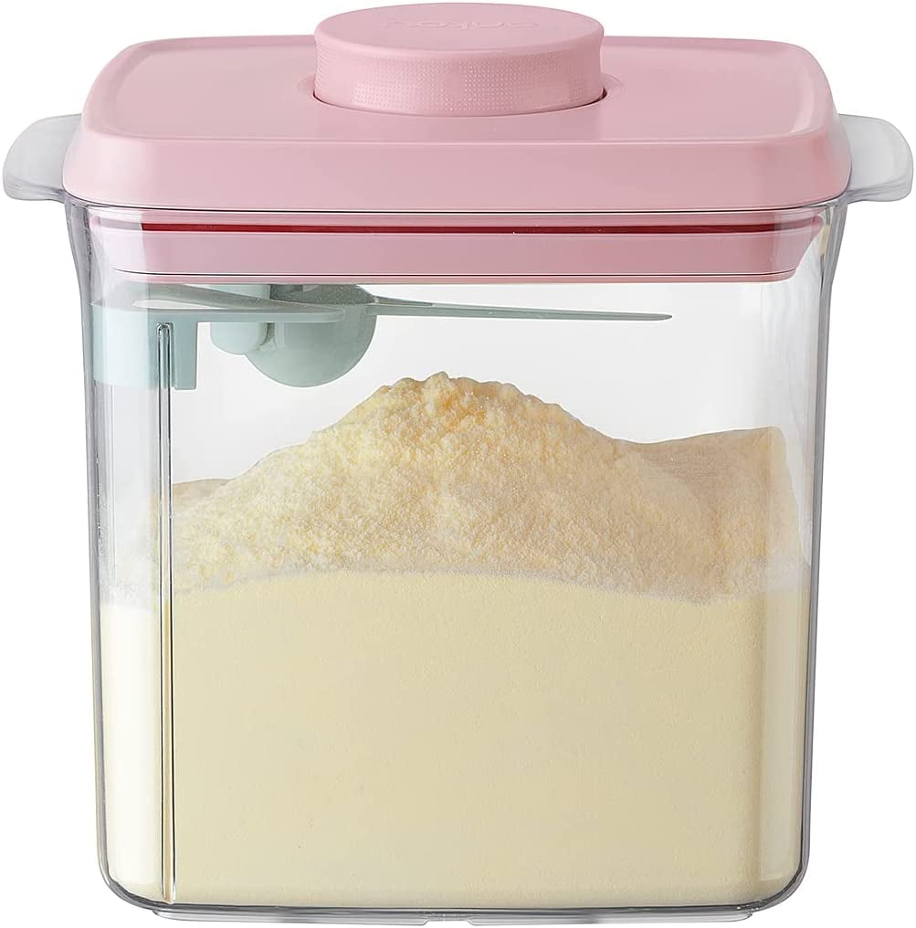 Formula Container - 1700ml Airtight Formula Dispenser One Button Handy ...
