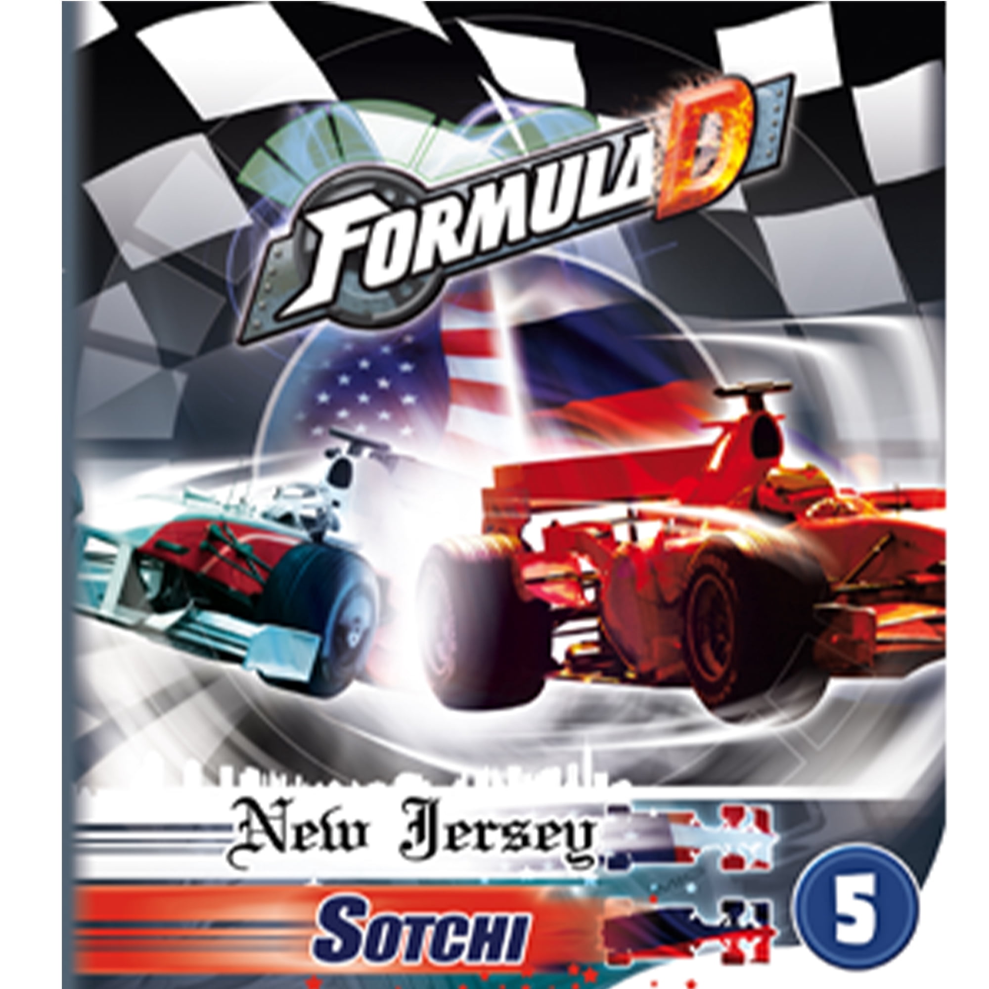 Formula D Strategy Board Game: New Jersey and Sotchi Expansion for Ages ...