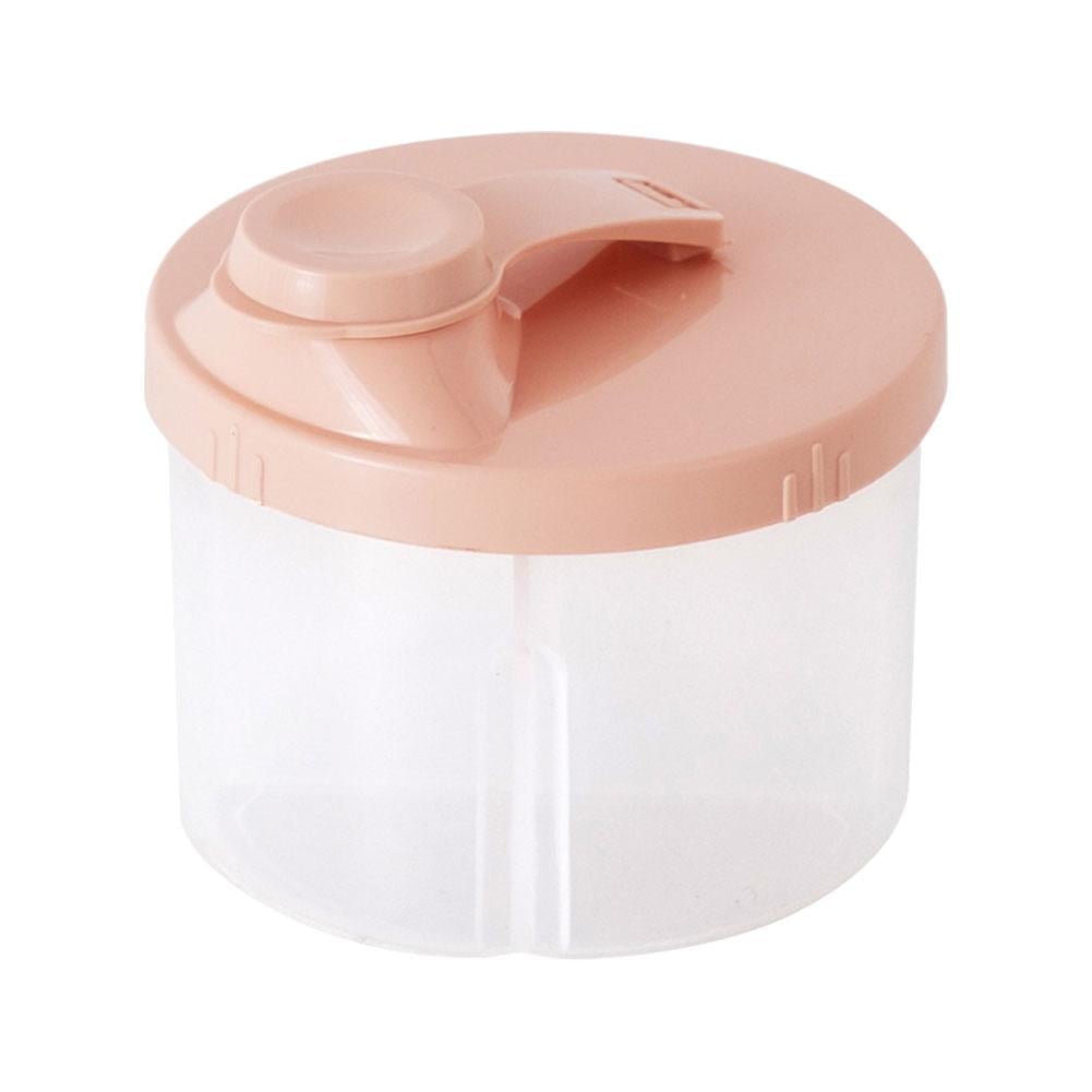 Formula Dispenser,4 Grids Baby Milk Powder Container,Non-Spill Rotating ...