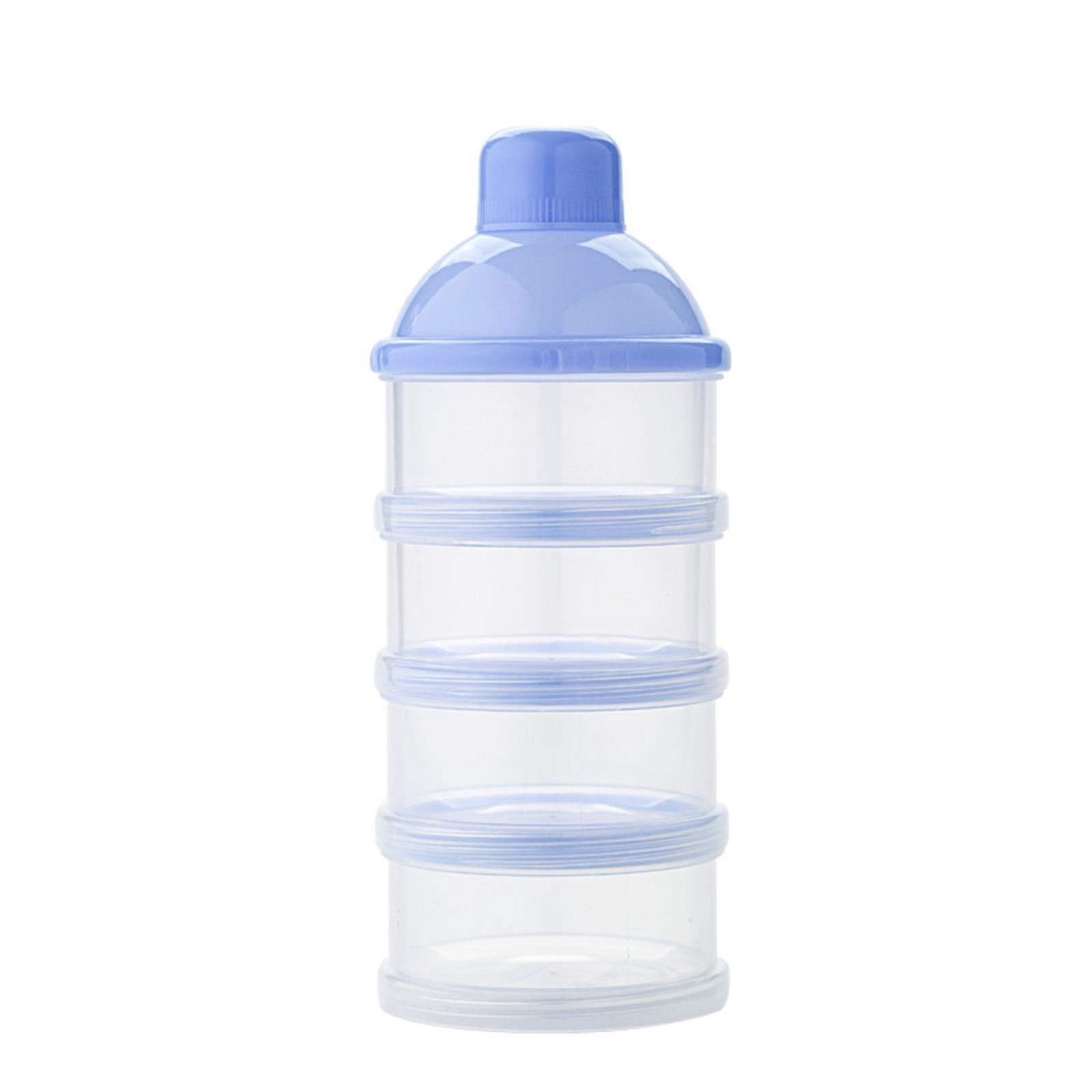 Formula Dispenser On The Go, 5 Compartments Stackable Formula Container ...