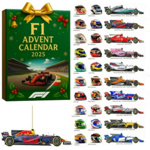 Formula F1 Blind Box Advent Calendar Figures Party Favors 2025 2026 ...