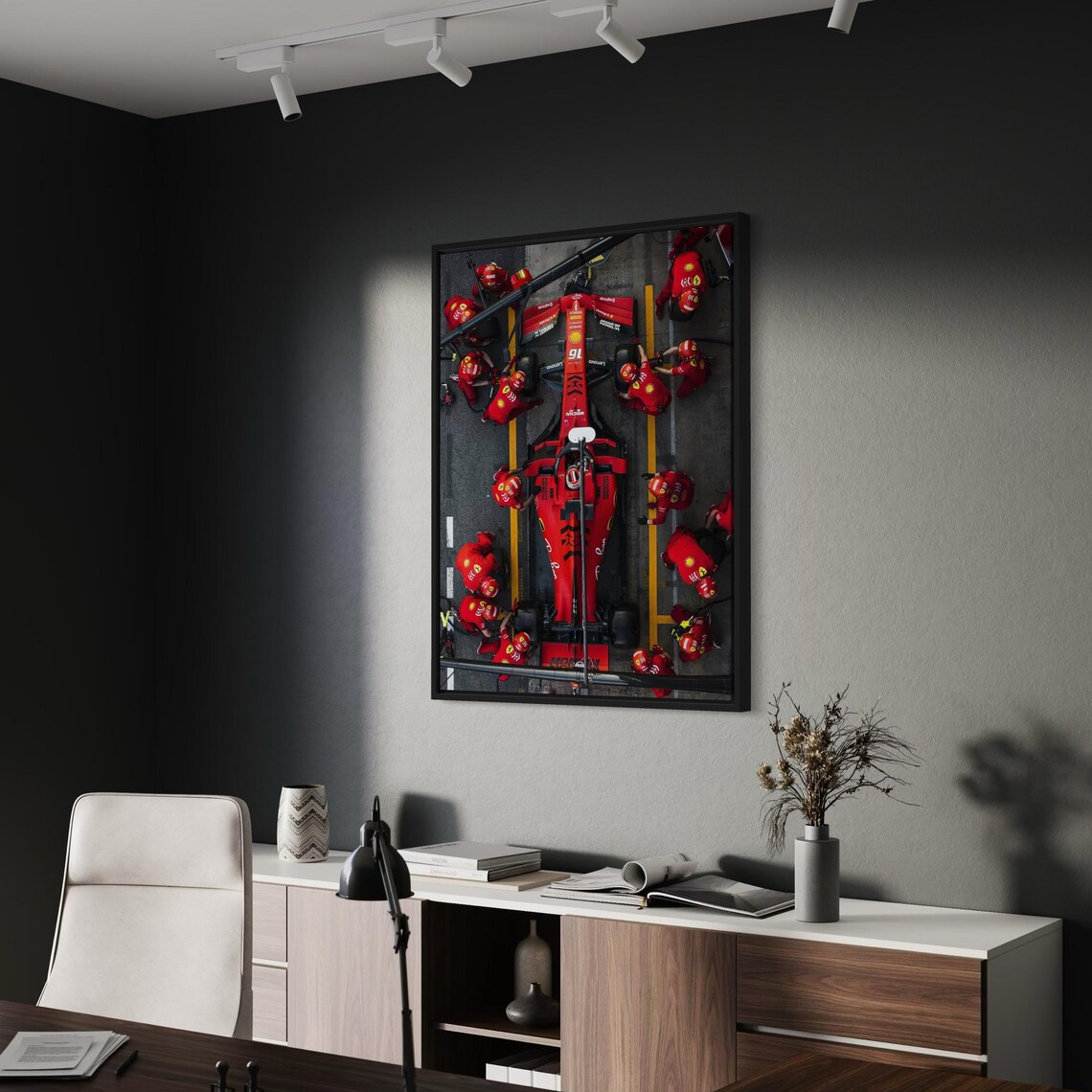 Formula F1 Canvas Wall Art | Motivational Poster Print Of Formula One ...