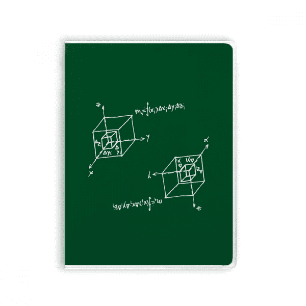 Formula Function Cubic Volume Notebook Gum Cover Diary Soft Cover ...