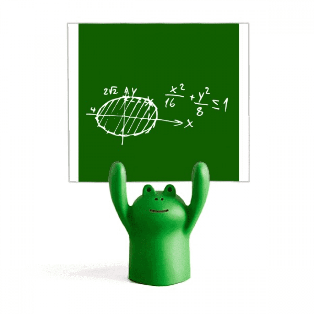 Formula Function Ellipse Area Memo Holder Cartoon Animal Frog Stand ...