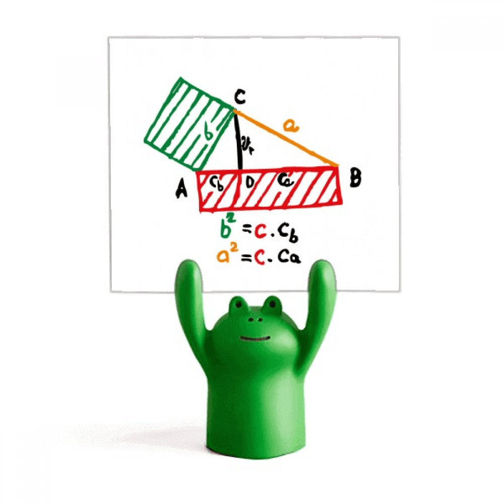 Formula Function Pythagorean Theorem Memo Holder Cartoon Animal Frog ...