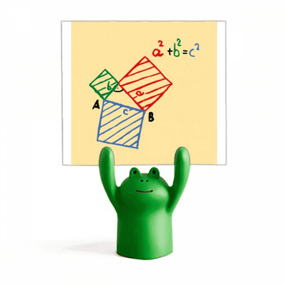 Formula Function Side Length Area Memo Holder Cartoon Animal Frog Stand ...