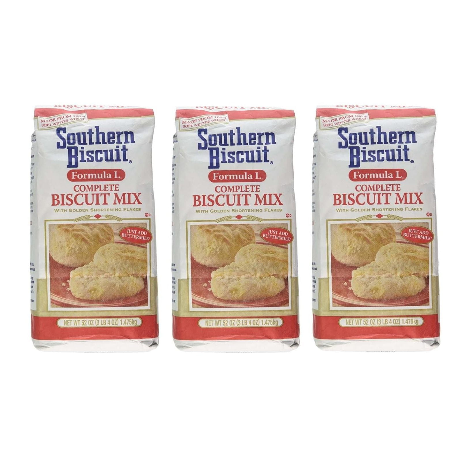 Formula L Complete W/golden Shortening Flakes Biscuit Mix, 3 - 52oz ...