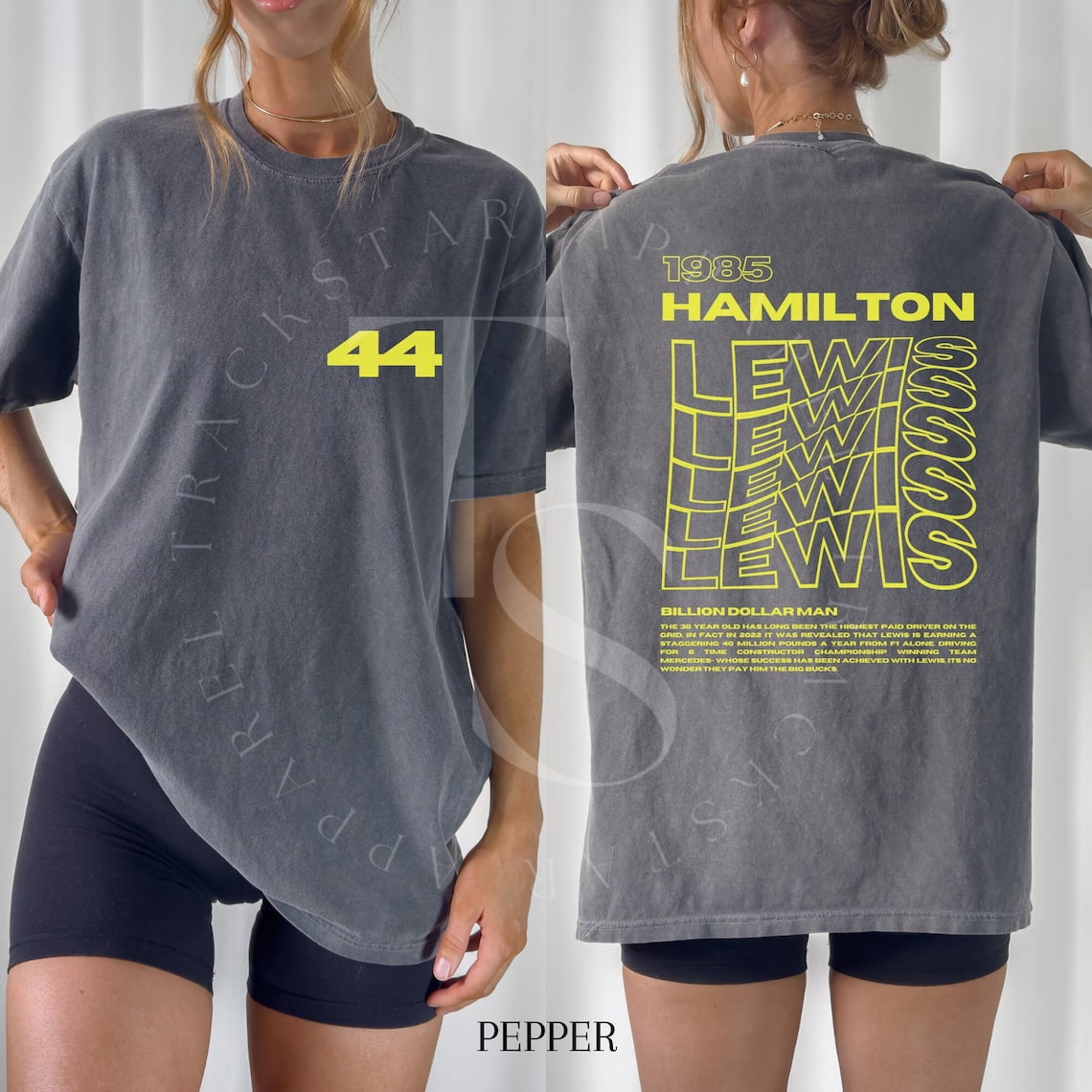Formula One 2024 Racing Tee: Lewis Hamilton Ferrari LH44, Unisex For ...