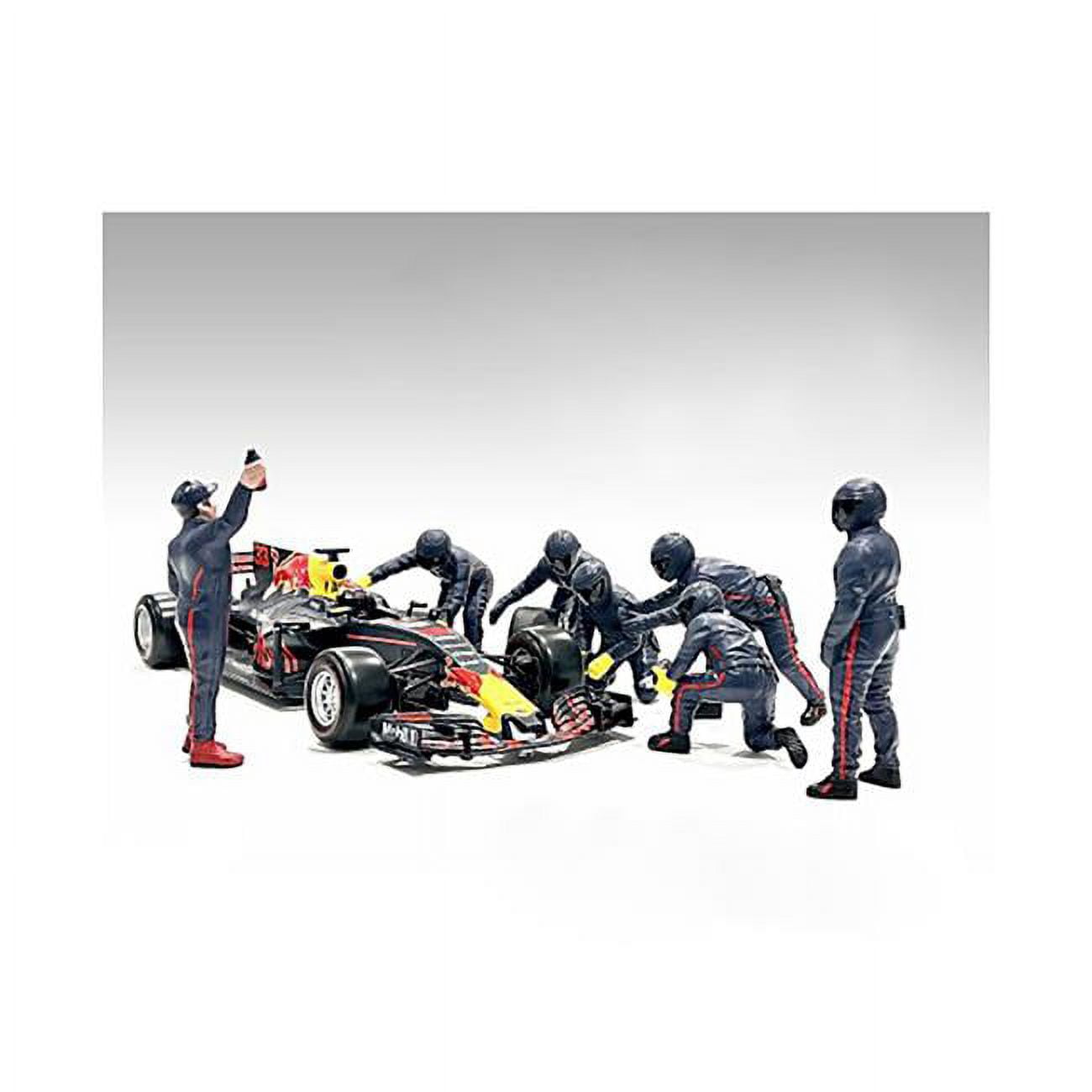 Formula One F1 Pit Crew 7 Team Release III for 1 by 18 Scale Models ...