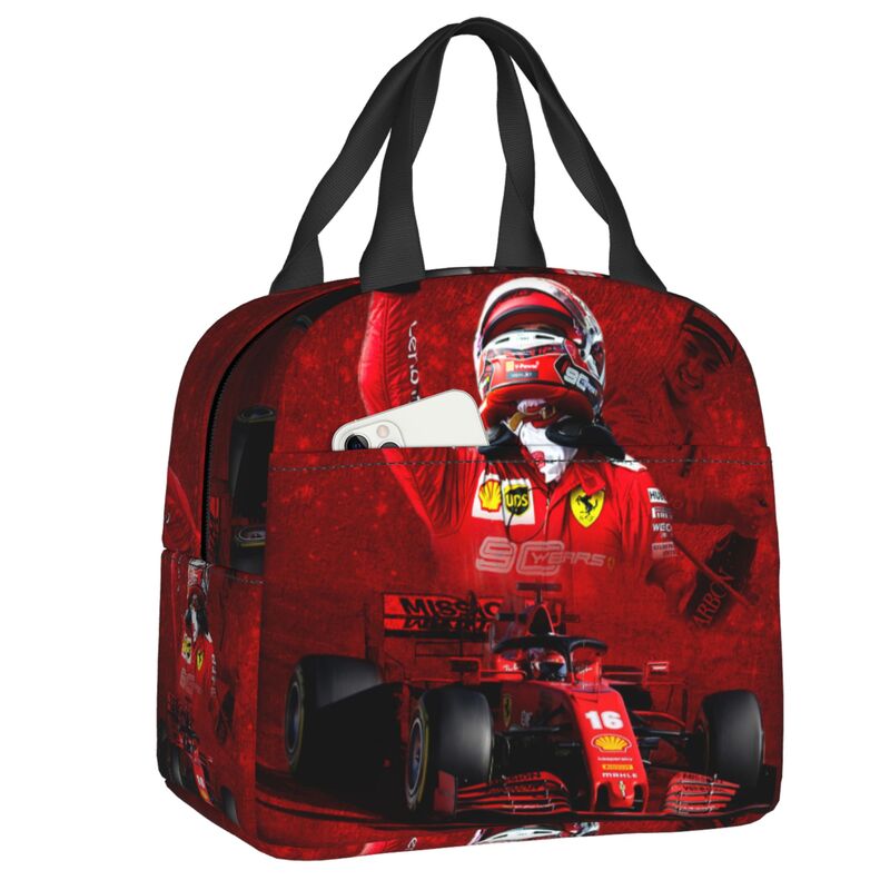 Formula One Leclerc Charles Lunch Box for Women Cooler Thermal Food ...