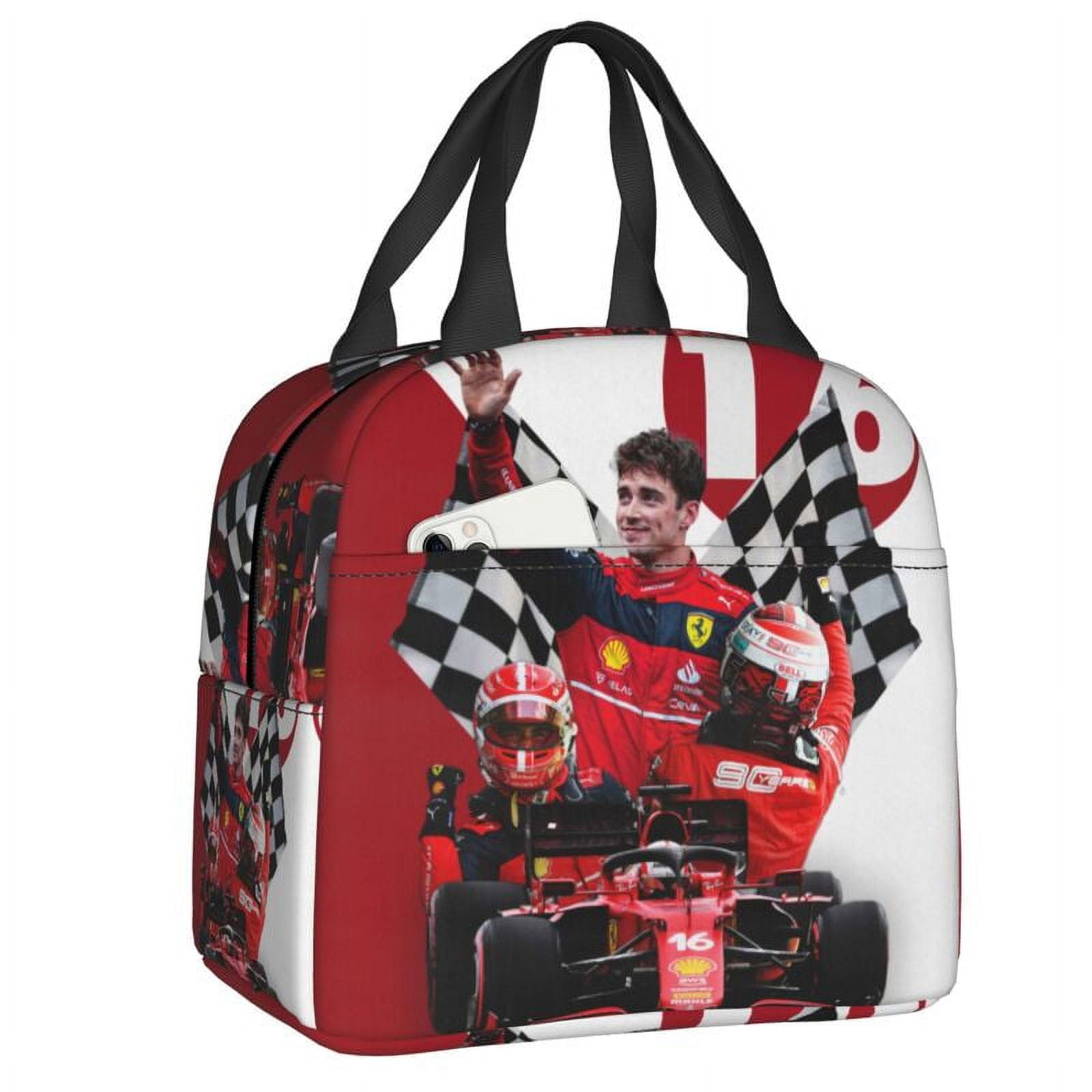 Formula One Leclerc Charles Lunch Box for Women Cooler Thermal Food ...