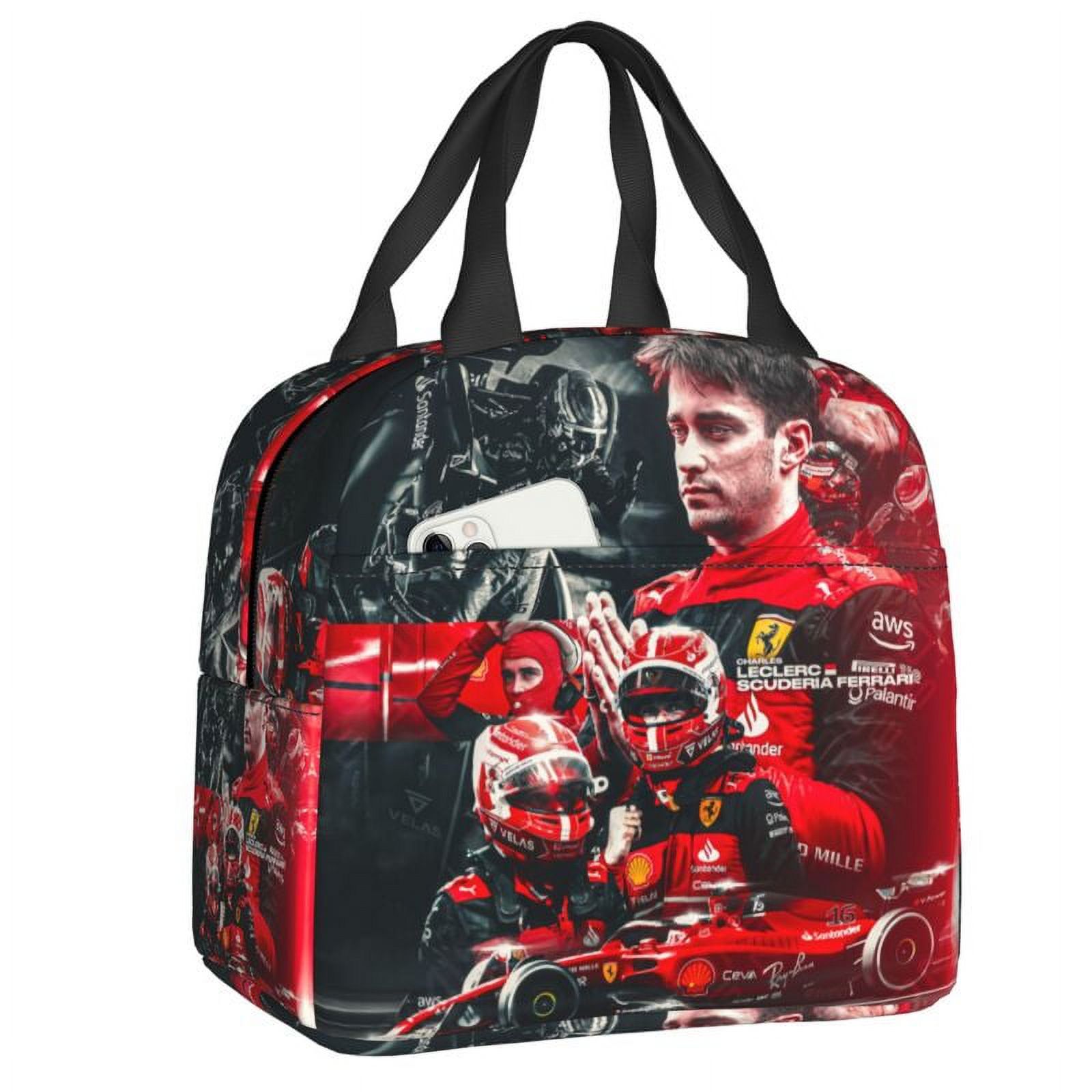 Formula One Leclerc Charles Lunch Box for Women Cooler Thermal Food ...