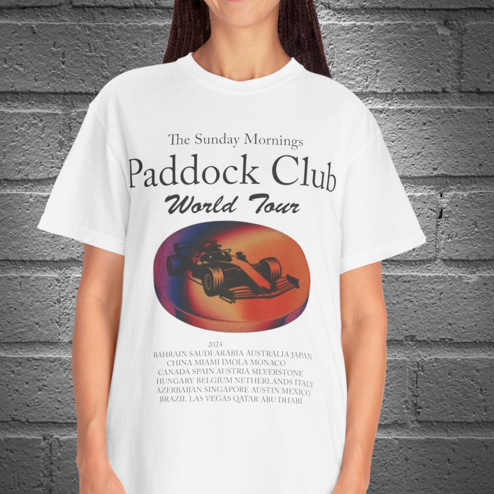 Formula One Paddock Club World Tour 2024 Shirt,F1 Shirt,Racing Fan Tee ...
