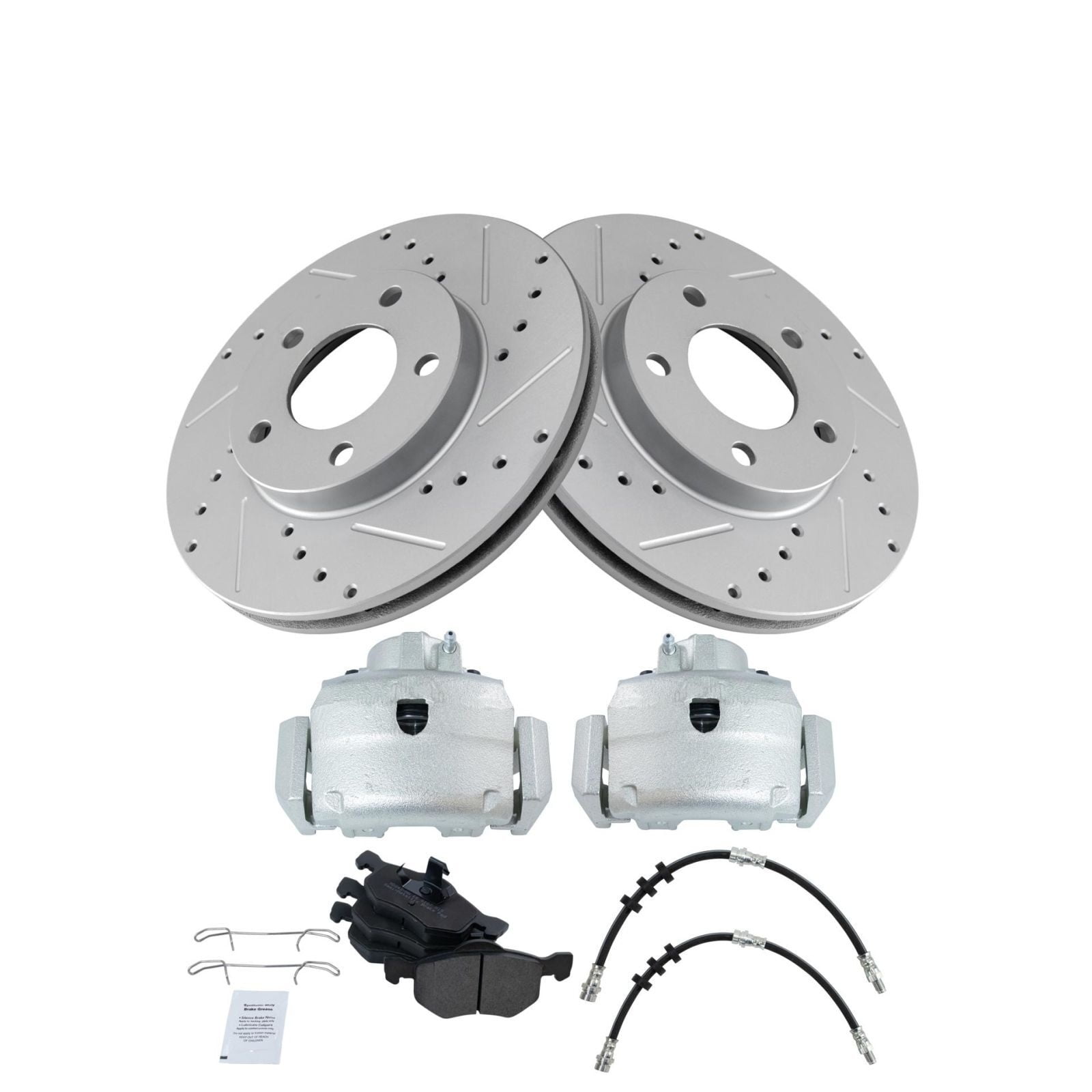 Formula One Premium G-Coated ce Brake Pad & Rotor Kit - 14-3249 & 150. ...