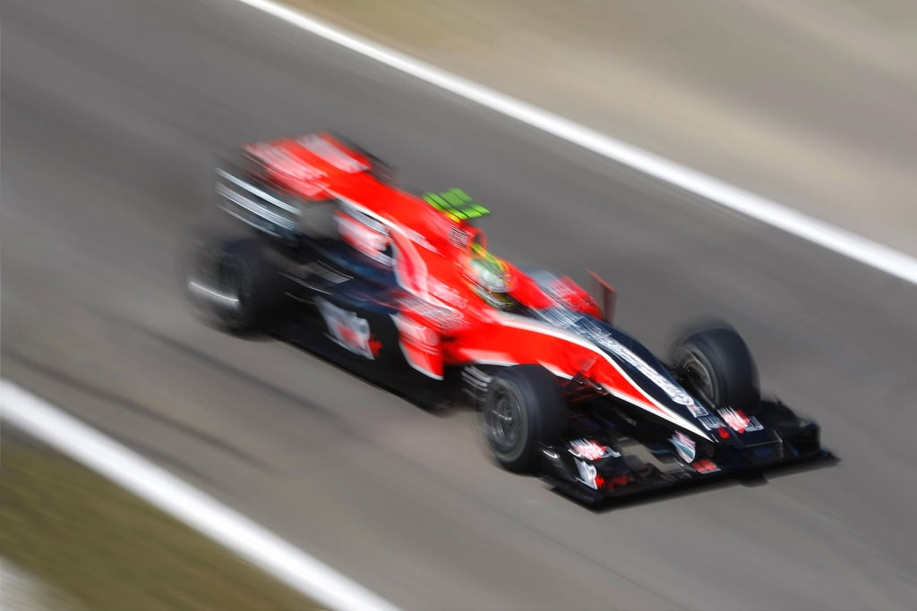 Formula One Speed Race Car in Motion Photo Photograph Cool Wall Art ...