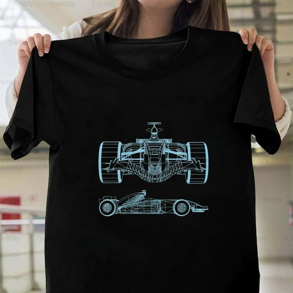 Formula Racing Car Silhouette Mechanical Engineering Draw H29048 T ...