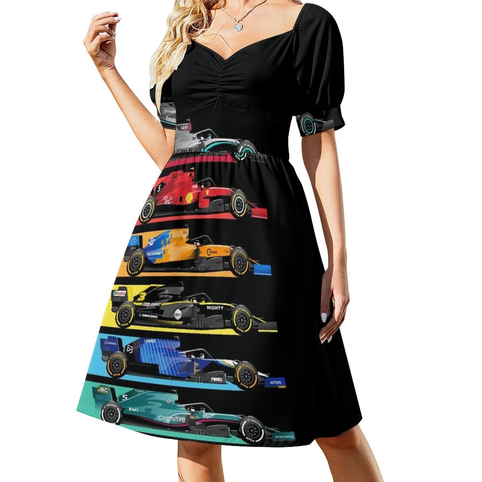 Formula Racing Cars Dress prom dress evening dresses luxury - Walmart.com