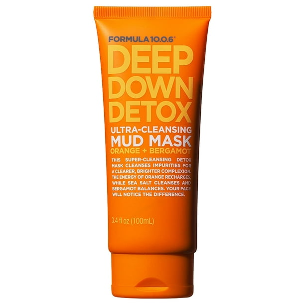 Formula Ten O Six Deep Down Detox Facial Masks, 3.4 Fl Oz - Walmart ...