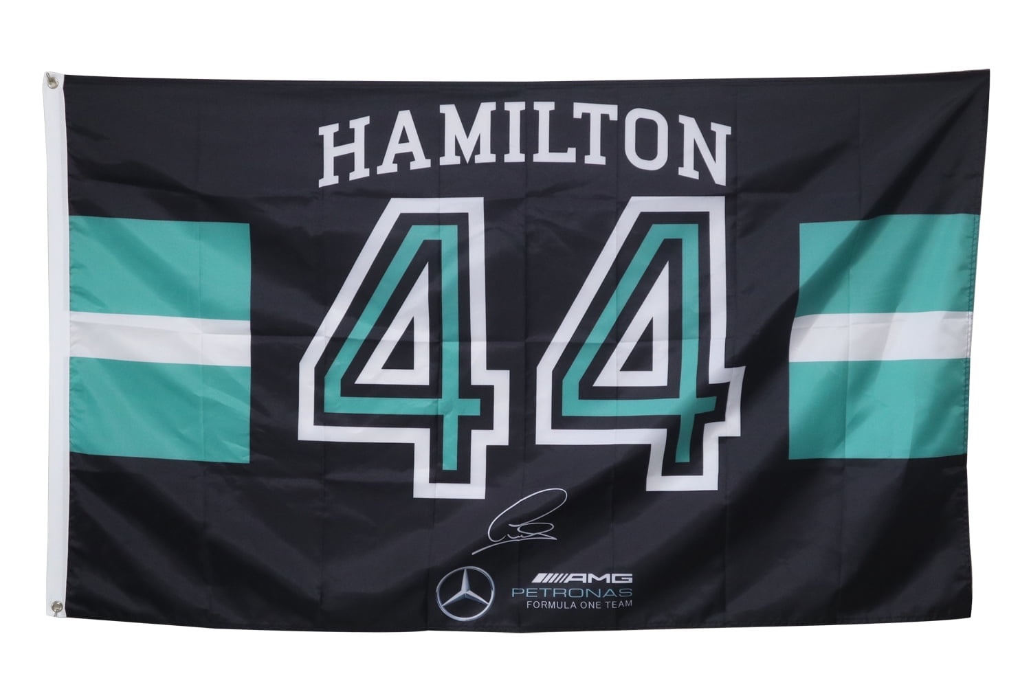 Formula one AMG flag F1 Lewis Hamilton #44 Mercedes flags banner with ...