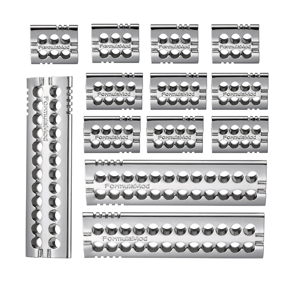 FormulaMod Metal Cable Comb Kit Brass Material Cable Management Tools ...