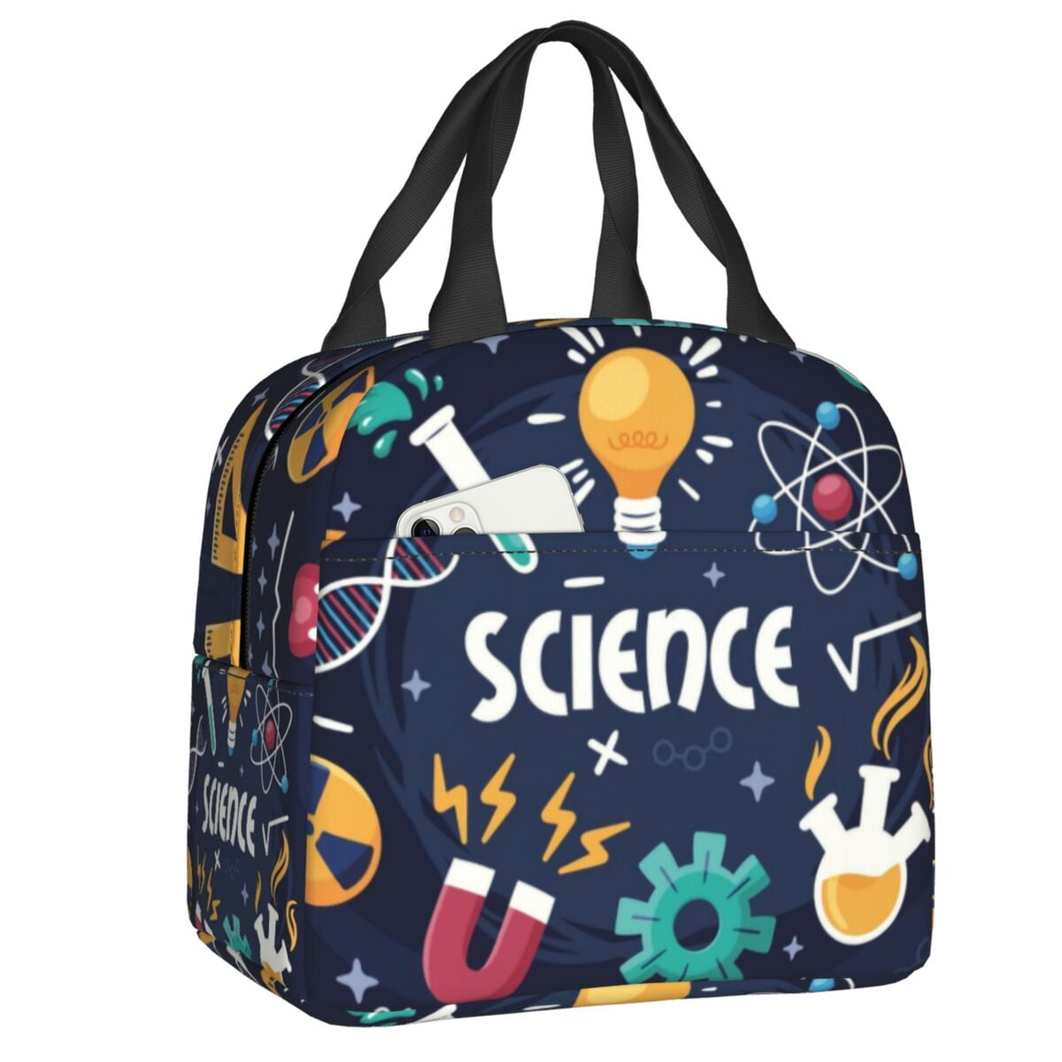 Formulas Physics Chemistry Teacher Professor Insulated Lunch Bag for ...