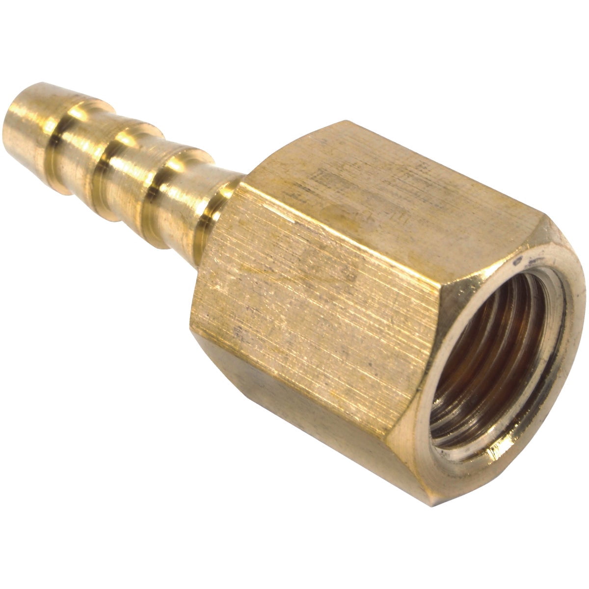 Forney 1/4 In. Barb 1/4 In. FNPT Brass Hose End 75362 - Walmart.com