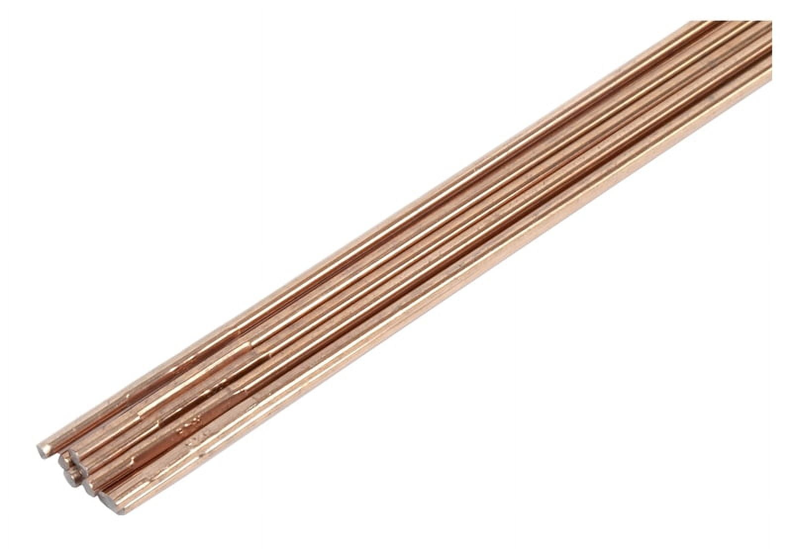 Forney 42327 1/8" X 18" Copper Coated Brazing Rod 10 Pack - Walmart.com