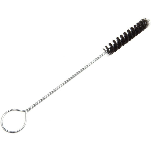 Forney Tube Brush Nylon with Wire Loop Handle - 8.5 in Length, 0.5 in ...