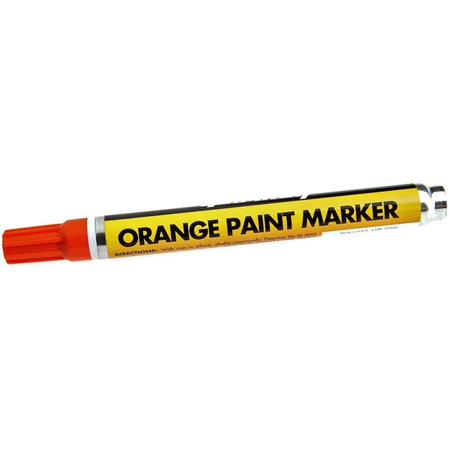 Forney 70825 Marker, Paint, Orange - Walmart.com