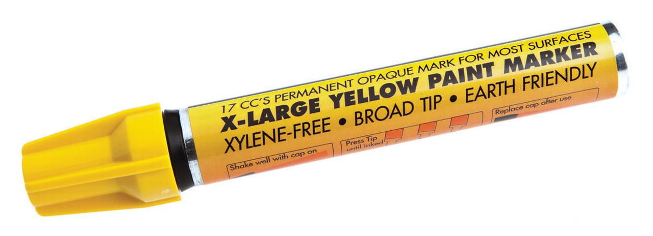 Forney 70832 Paint Marker, XL Tip, Yellow - Walmart.com