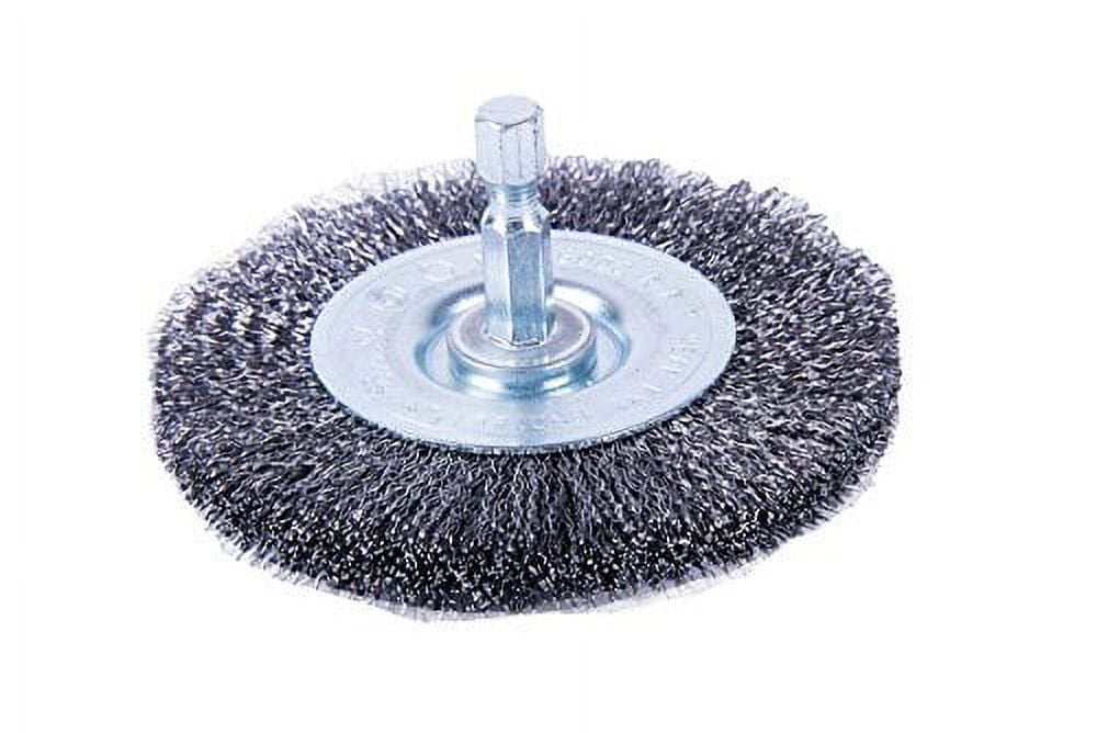 Forney 72792 Wire Wheel, Fine Crimped with 1/4" Shank, 3" - Walmart.com