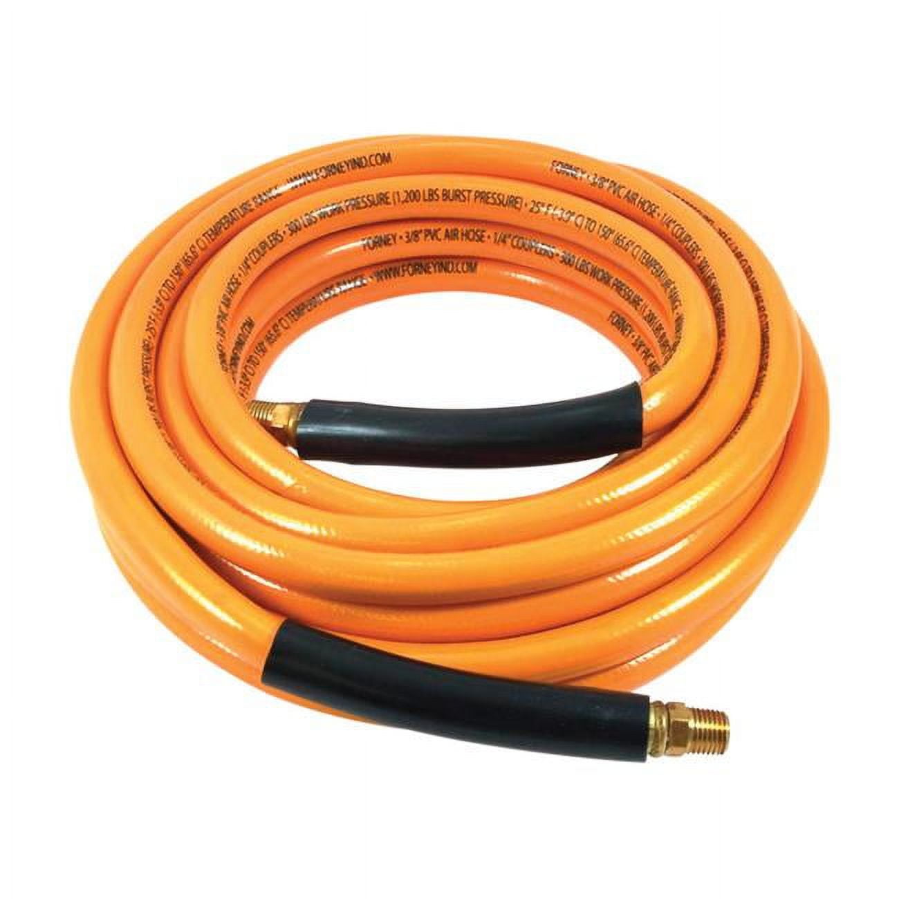 Forney 25 ft. L X 3/8 in. D PVC Air Hose 1200 psi Yellow - Walmart.com