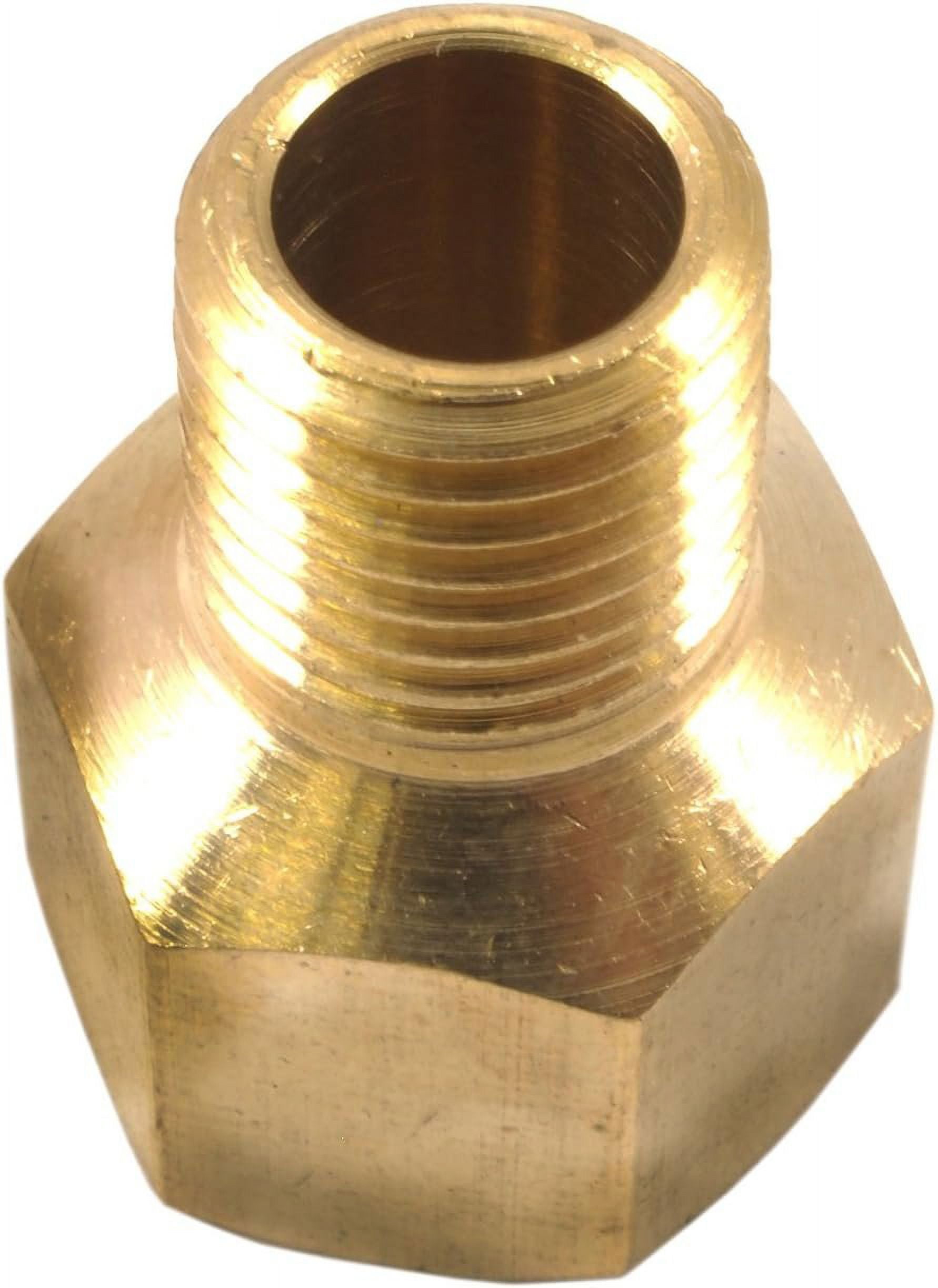 Forney 75447 Brass Fitting, Reducer Adapter, 3/8-Inch Female NPT to 1/4-Inch Male NPT - Walmart.com