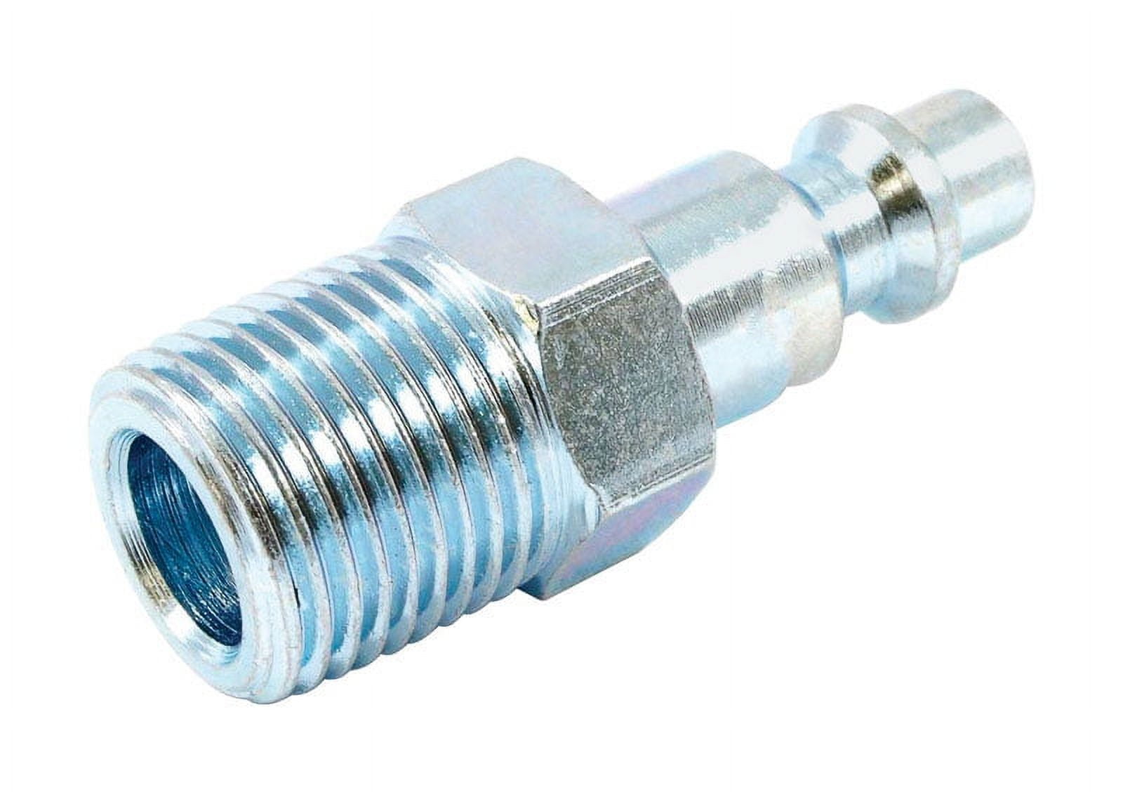 Forney 75471 Air Fitting Plug, Industrial Milton Style, 1/4-Inch-by-3/8 ...