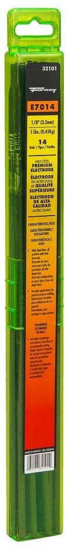Forney Industries 32101 E7014 Welding Rod, 1/8-Inch, 1 Pound - Walmart.com