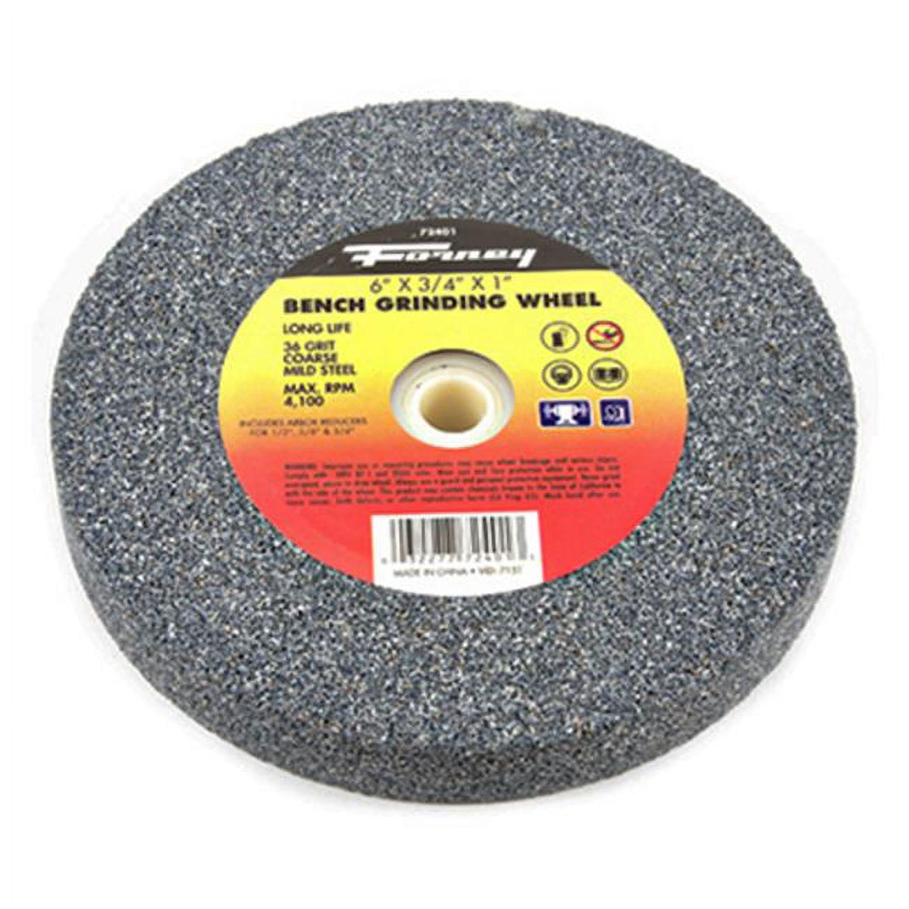 Forney Industries 72401 6 in. Bench Grinding Wheel - Walmart.com
